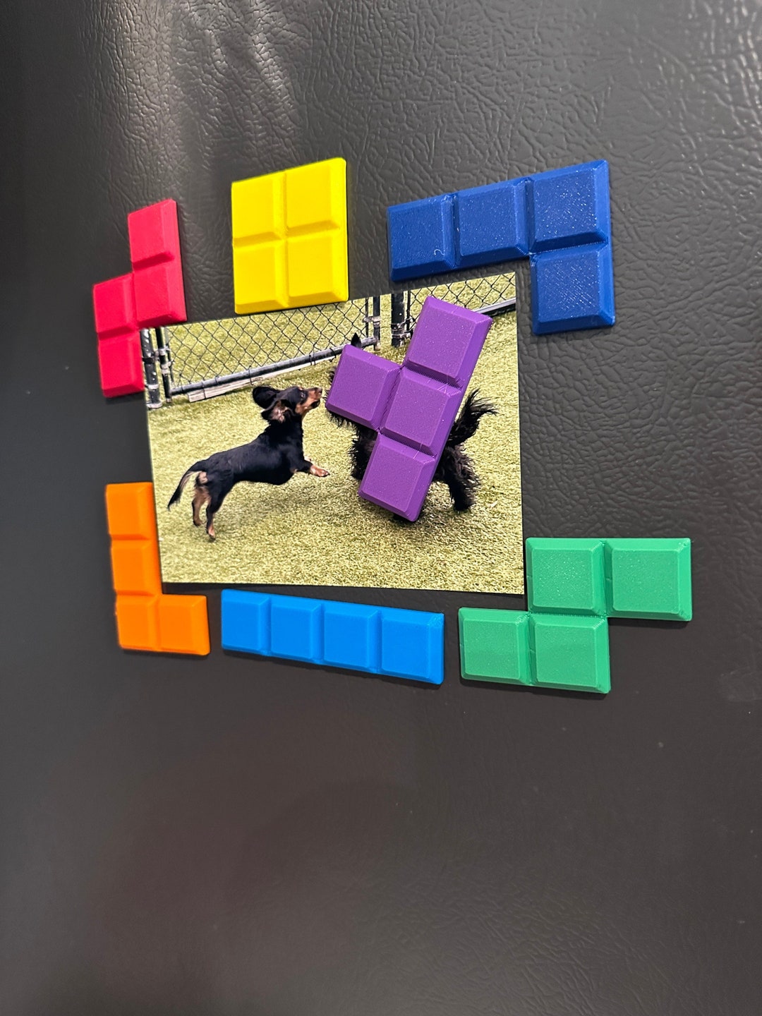 3D Printed Tetris Refrigerator Magnets - 7 Pieces - Etsy