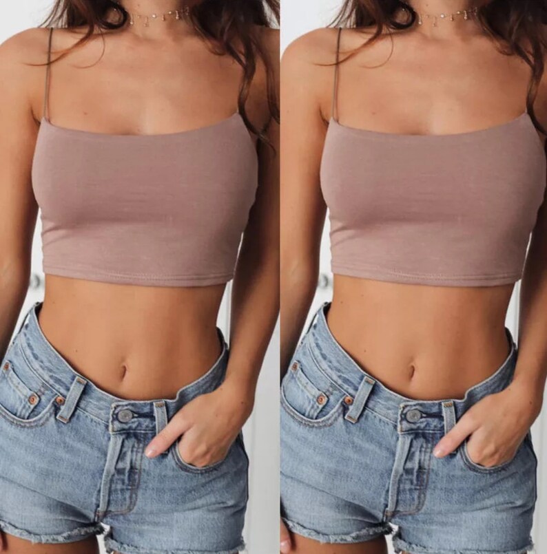 Sexy T Shirt Mini Crop Top Womens Underboob Tee Sexy Etsy