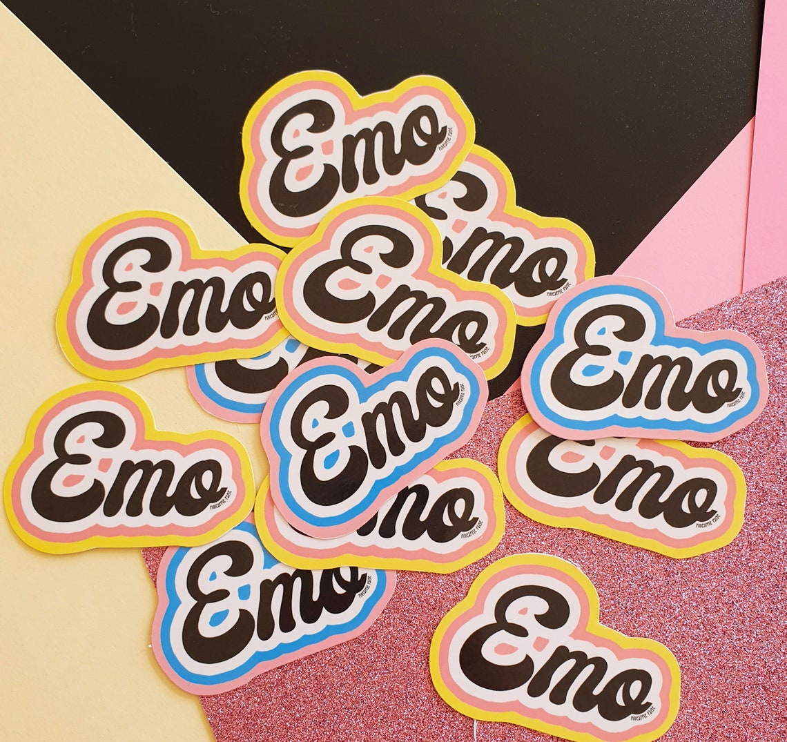 Emo Sticker Gifts for Emo Elder Emo Alternative Stickers - Etsy