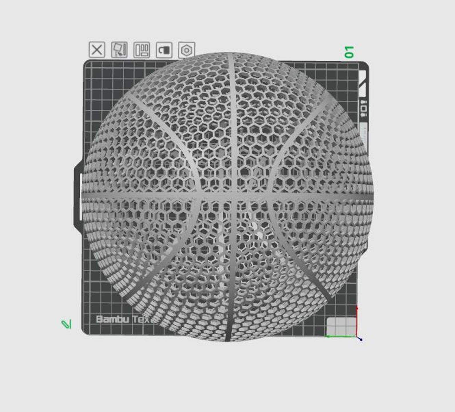 Airless Basketball STL File. 3D Digital Printing STL File - Etsy