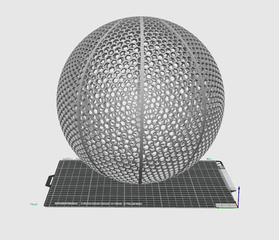 Airless Basketball STL File. 3D Digital Printing STL File - Etsy