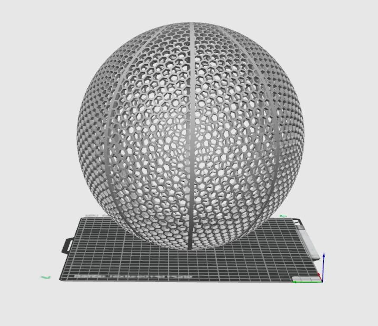 Airless Basketball STL File. 3D Digital Printing STL File - Etsy