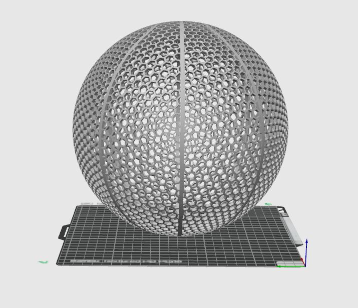 Airless Basketball STL File. 3D Digital Printing STL File - Etsy