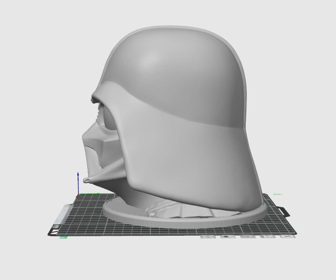 Darth Vader Headphone Stand STL File: 3D Printing Model (digital ...