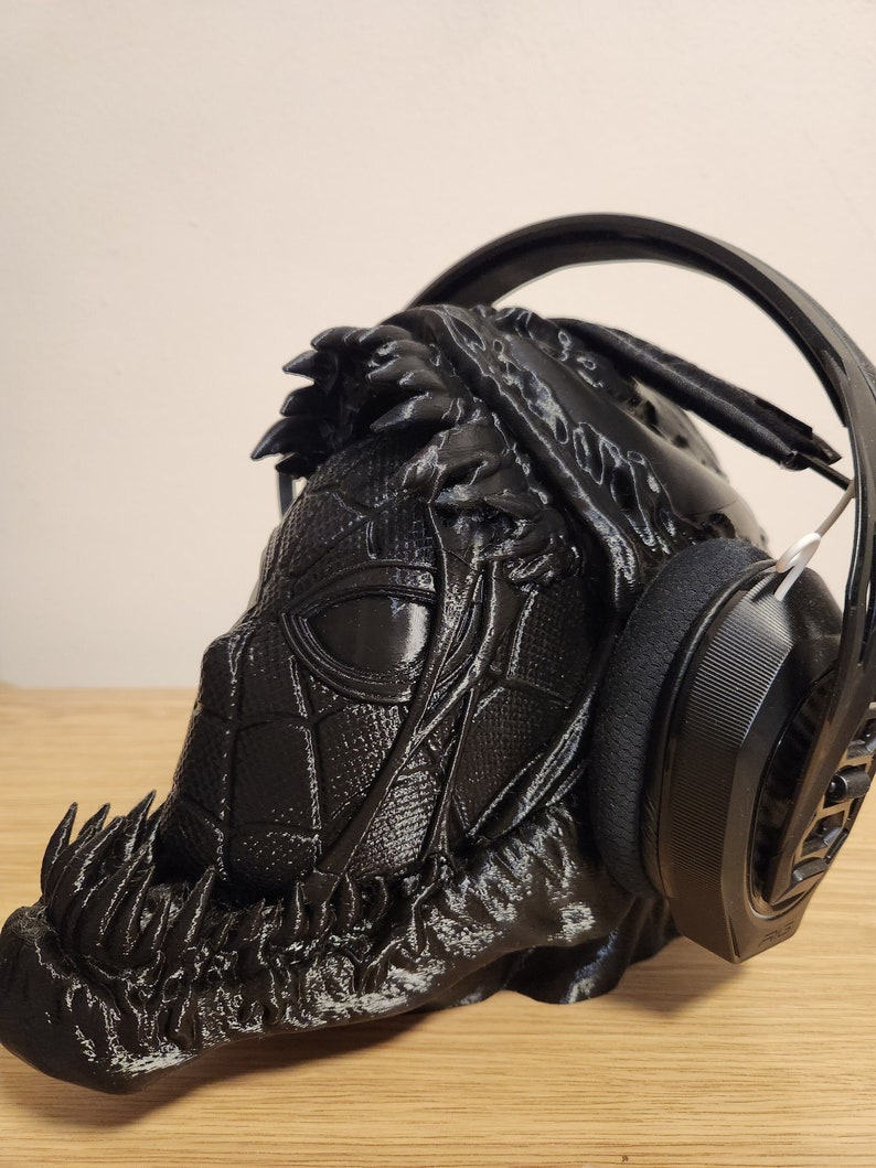 Spiderman Venom Headphone Stand STL File: 3D Printing Digital Download ...