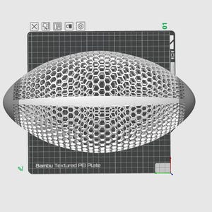 Airless American Football STL File. 3D Digital Printing STL File - Etsy