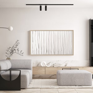 Samsung Frame TV Art Modern, Texture, Art for Frame TV, Palette Knife ...