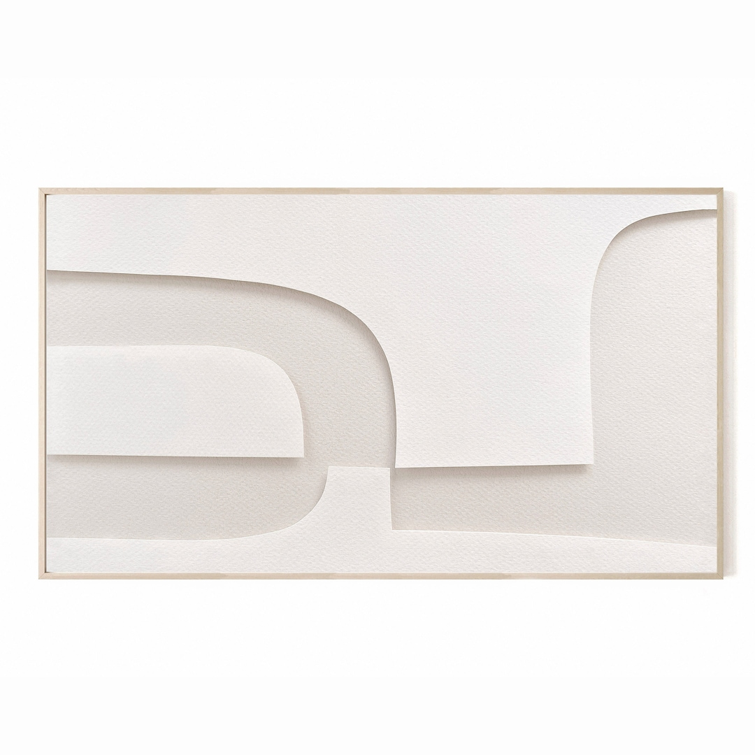 Modern Neutral Abstract Art for Samsung Frame TV (digital Download) - Etsy