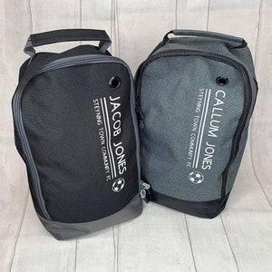Personalised Boot Bag Personalised Football Boot Bag Rugby Bag Tennis ...