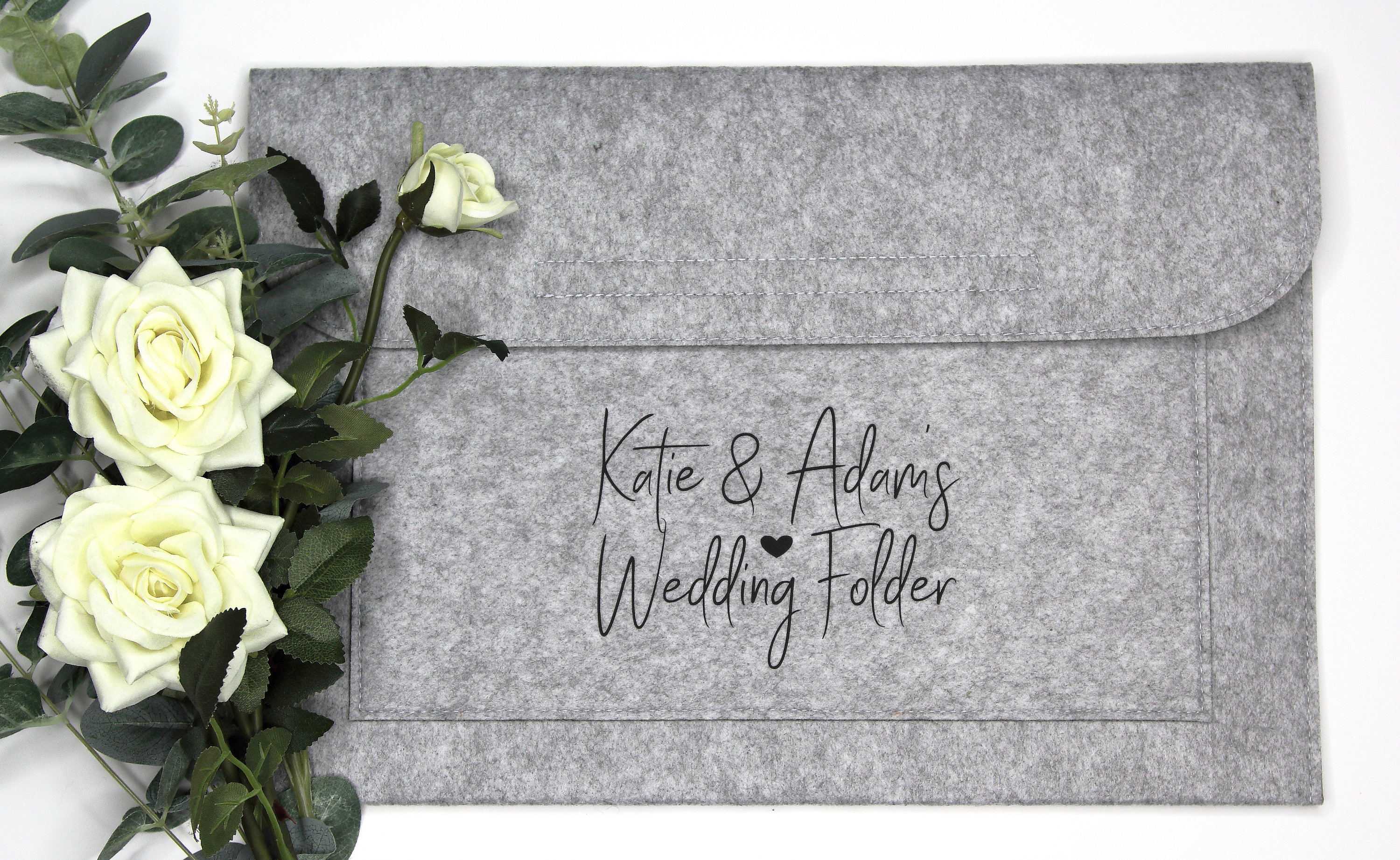 Personalised Wedding Planning Folder Engagement Gift Bride - Etsy.de