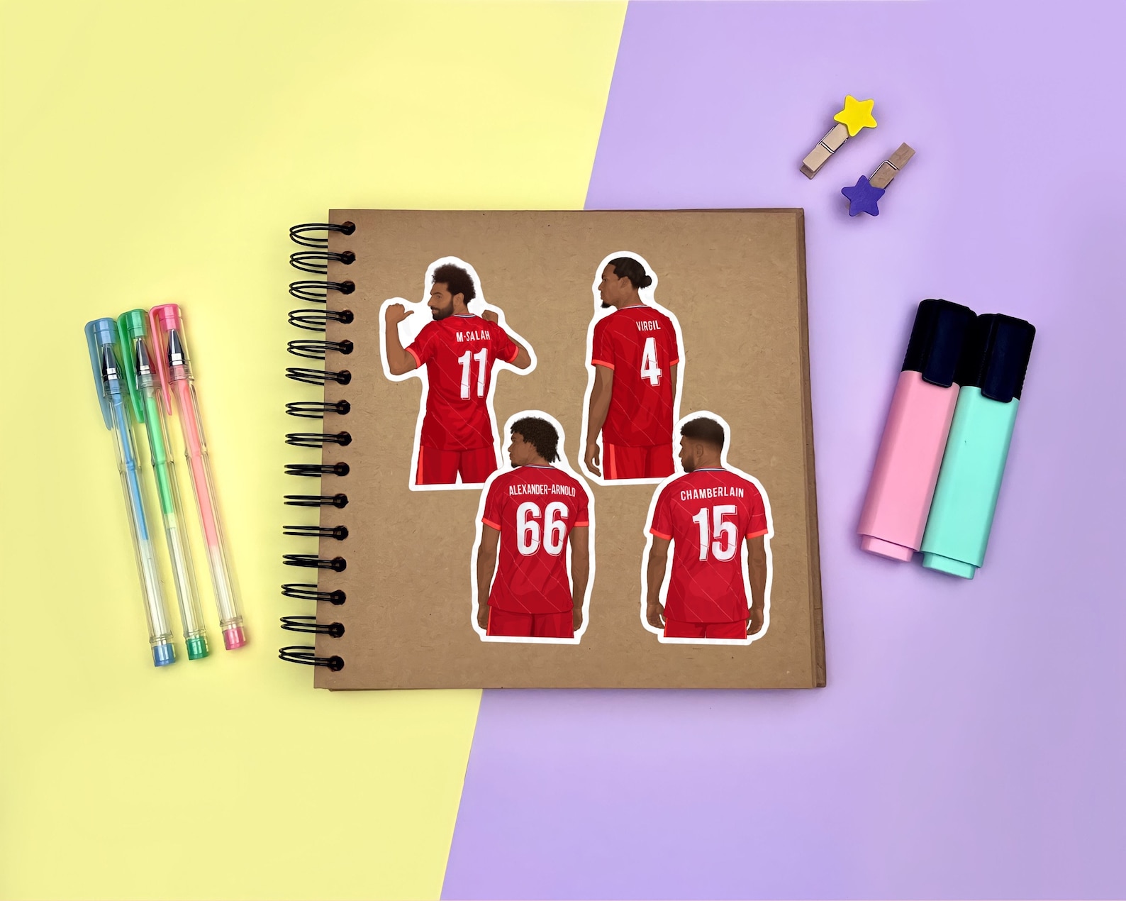Mo Salah Vinyl Sticker, Liverpool Stickers, Liverpool FC Gifts, Premier ...