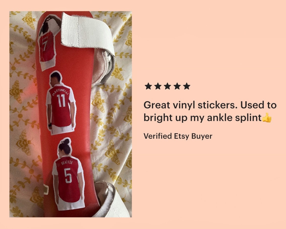 Gabriel Martinelli Vinyl Sticker, World Cup 2022, Premier League ...