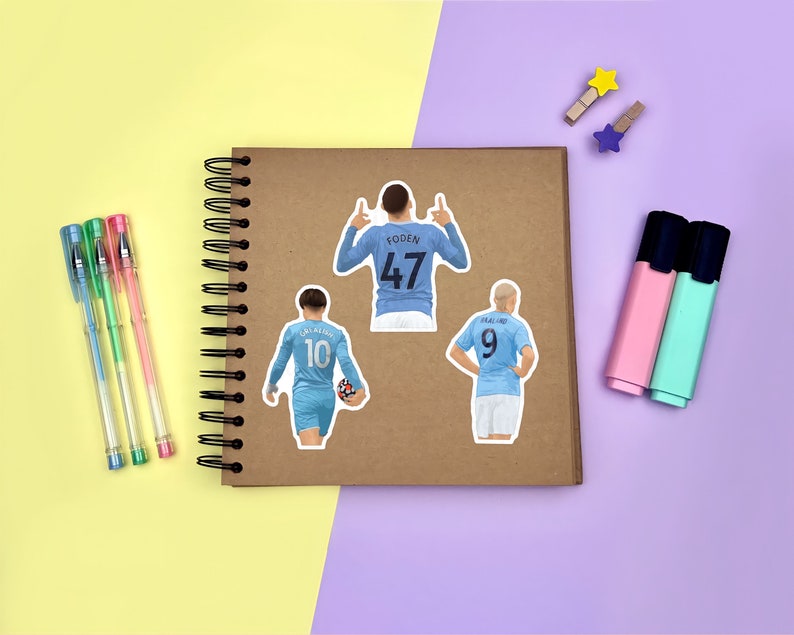Phil Foden Vinyl Sticker Manchester City Stickers England - Etsy UK