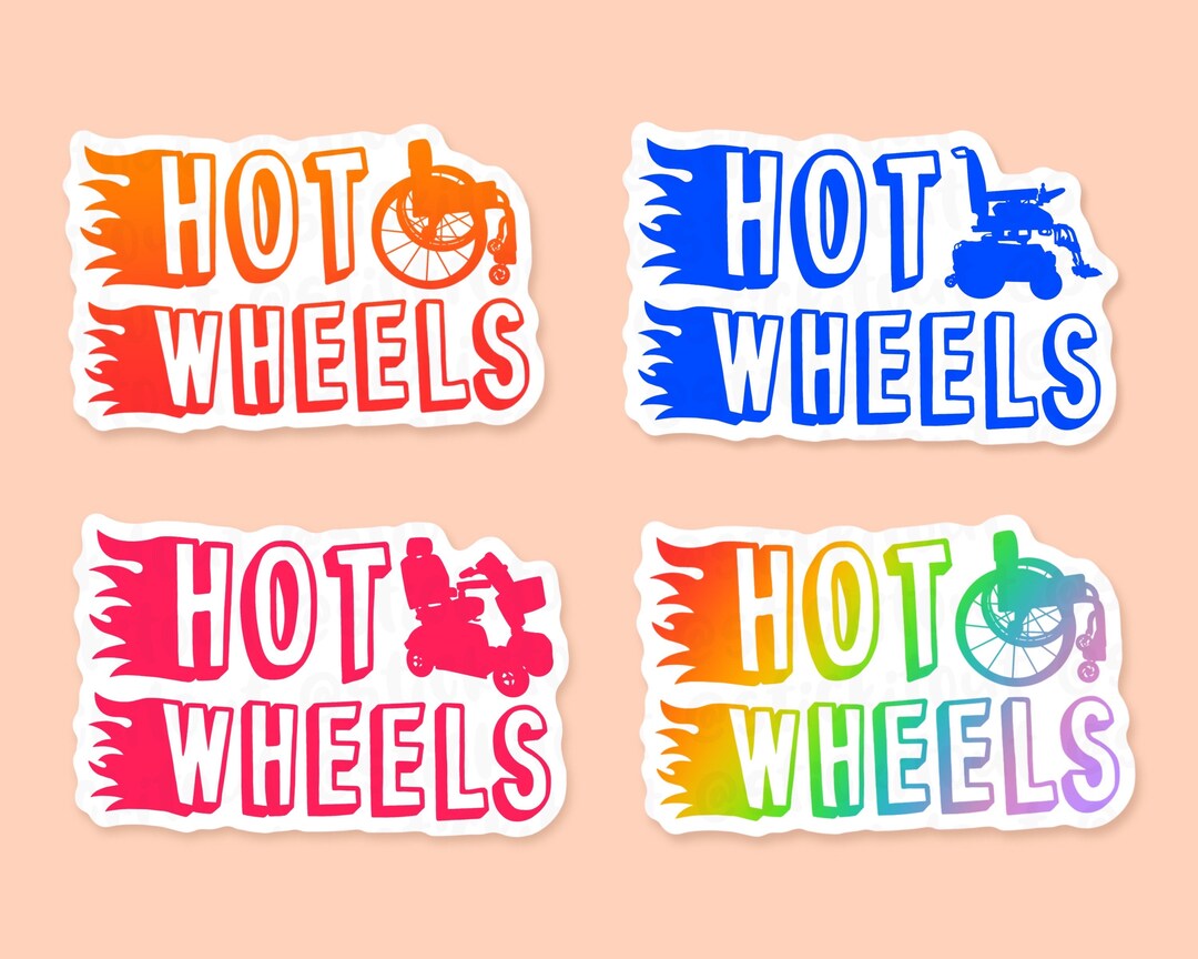 Funny Wheelchair Vinyl Sticker, Disability Sticker, Chronic Illness ...