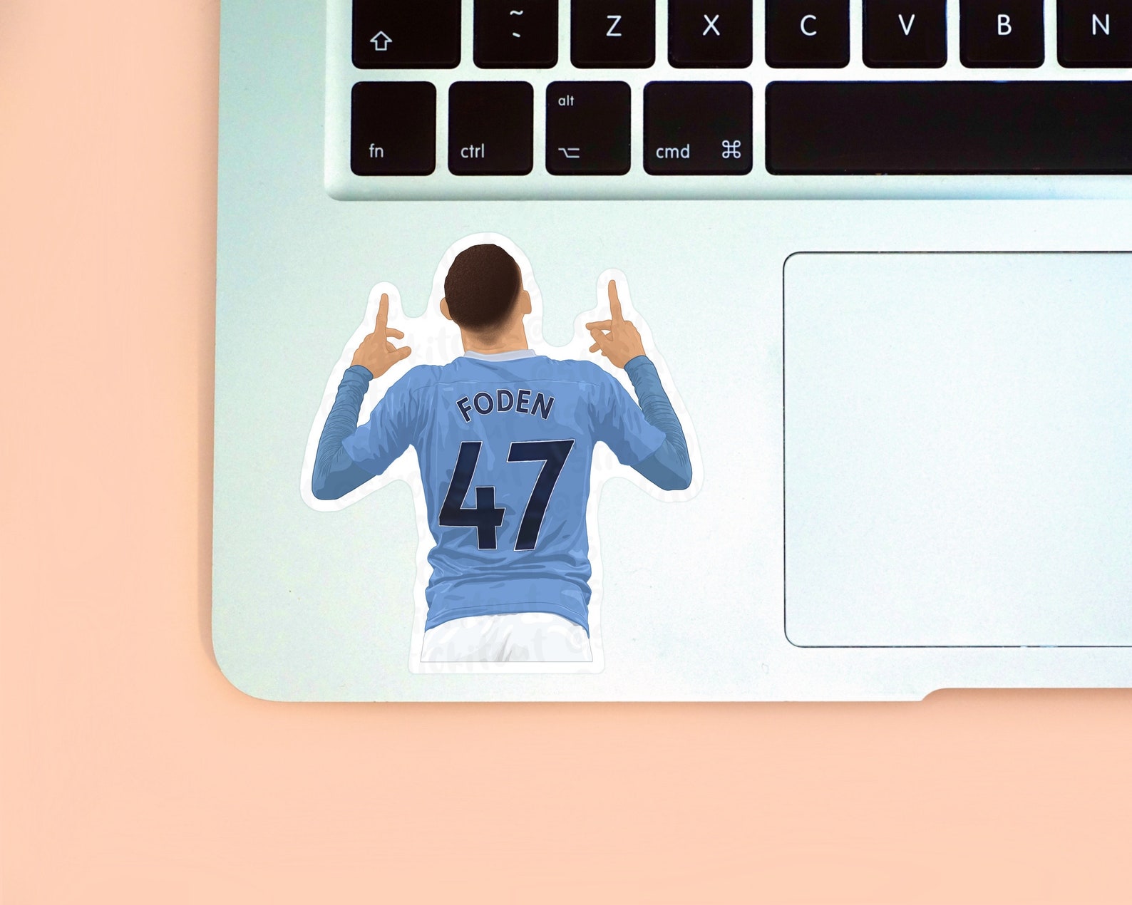 Phil Foden Vinyl Sticker, Manchester City Stickers, England Football ...