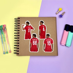 Virgil Van Dijk Vinyl Sticker, Liverpool Stickers, Liverpool FC Gifts ...
