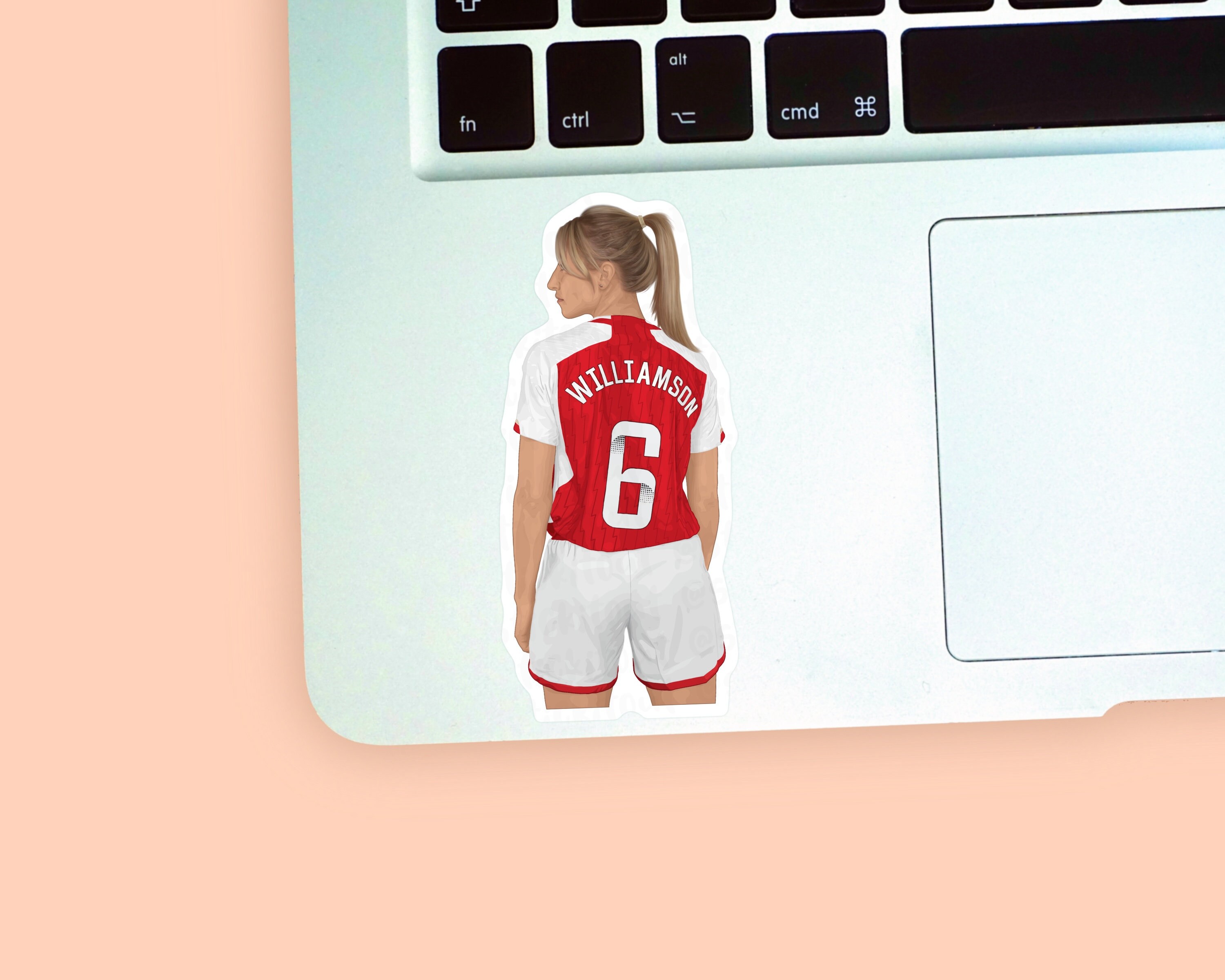 Leah Williamson Vinyl Stickers, Womens Football Sticker, Arsenal Women ...