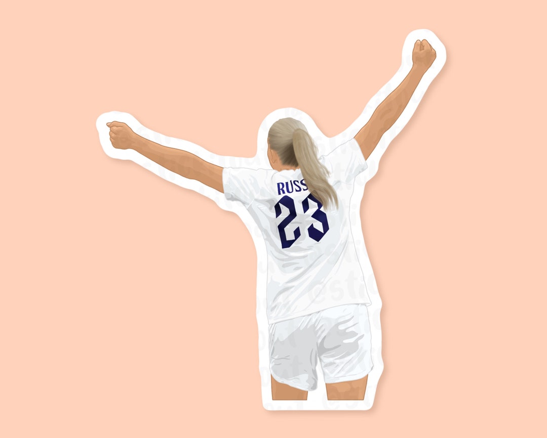 Alessia Russo Vinyl Sticker Lionesses Sticker England - Etsy UK