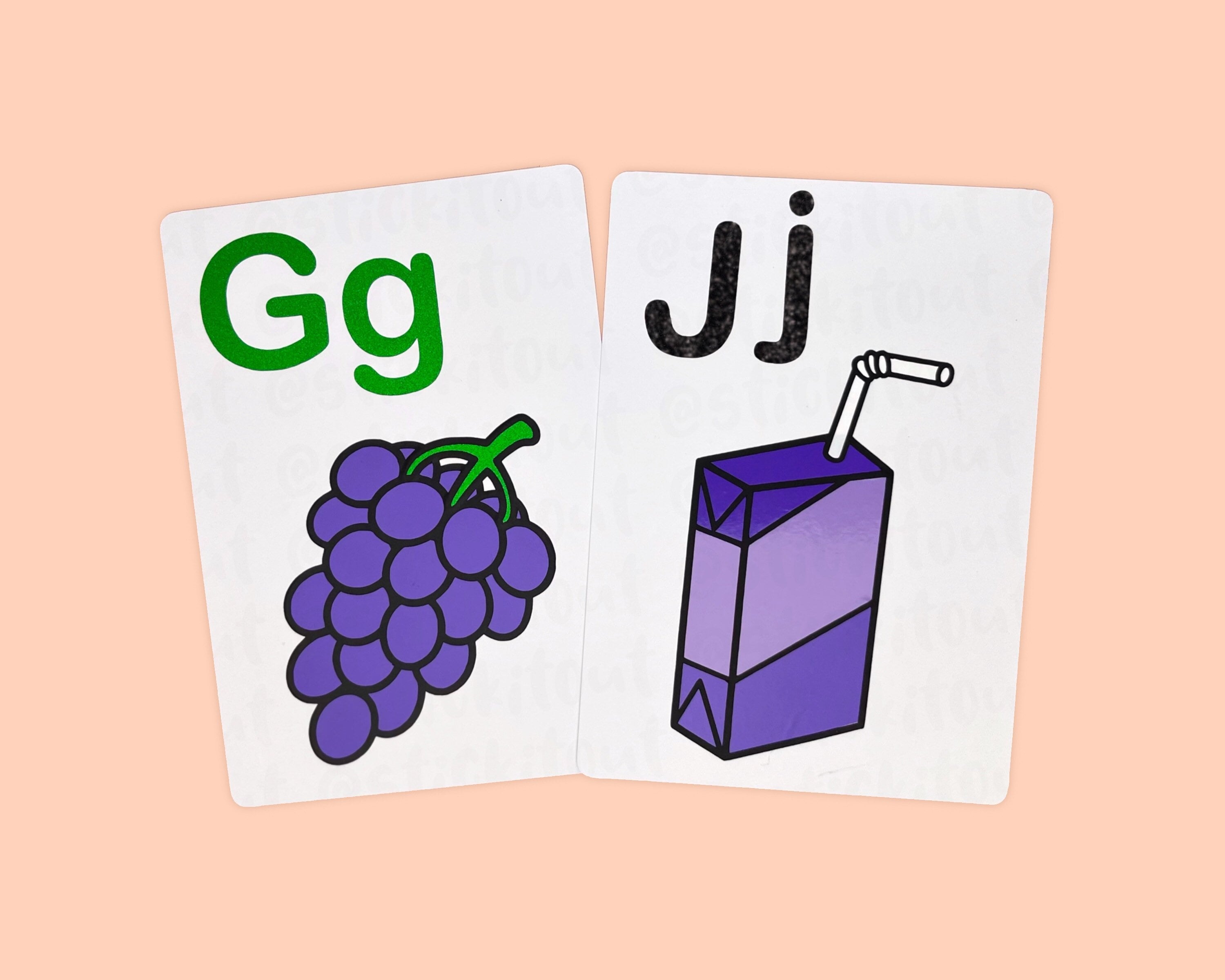 Tactile Alphabet Flashcards Educational Games Braille Gifts - Etsy UK