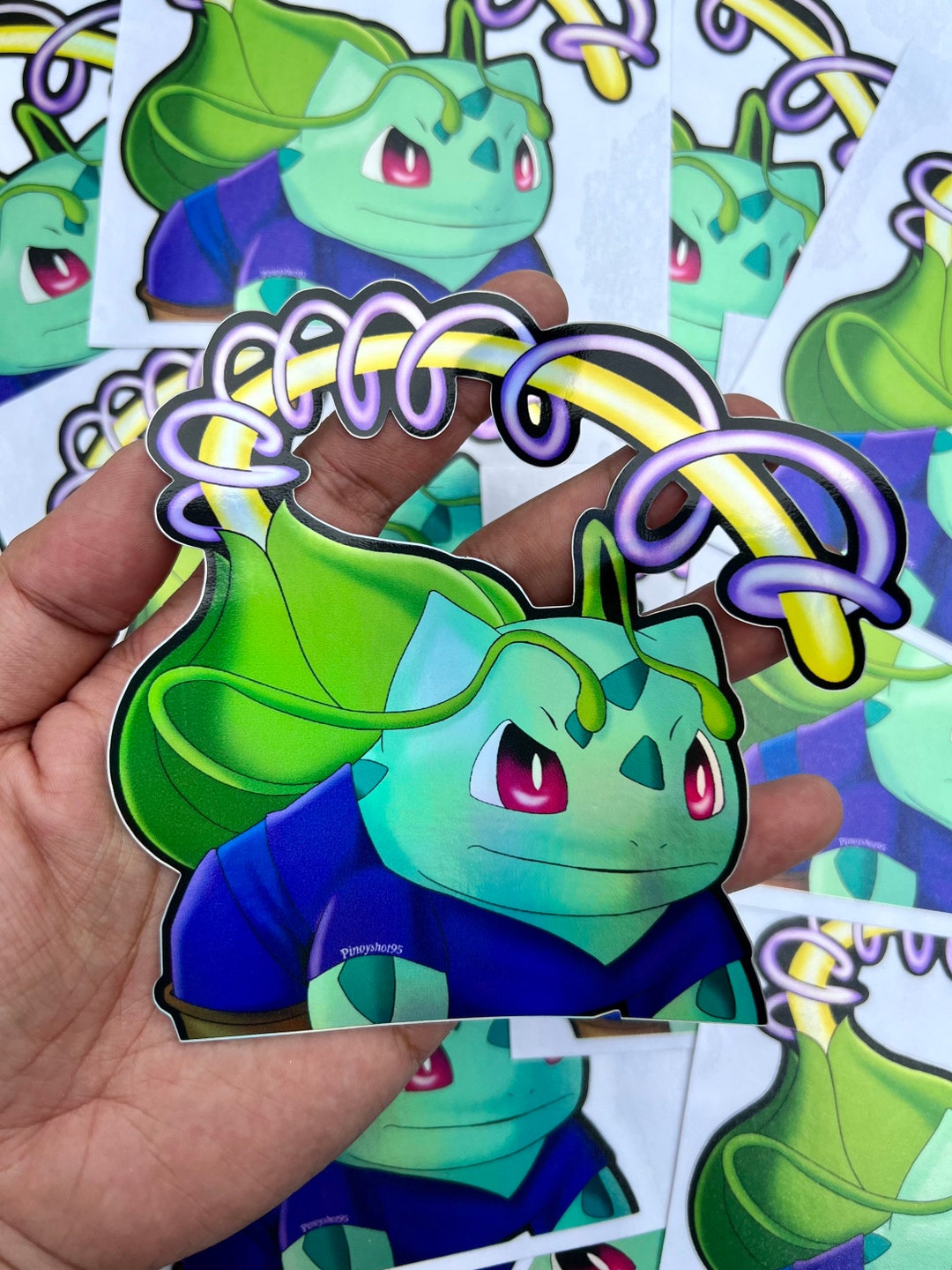 Bulbasaur Piccolo Vinyl Decal piccosaur - Etsy