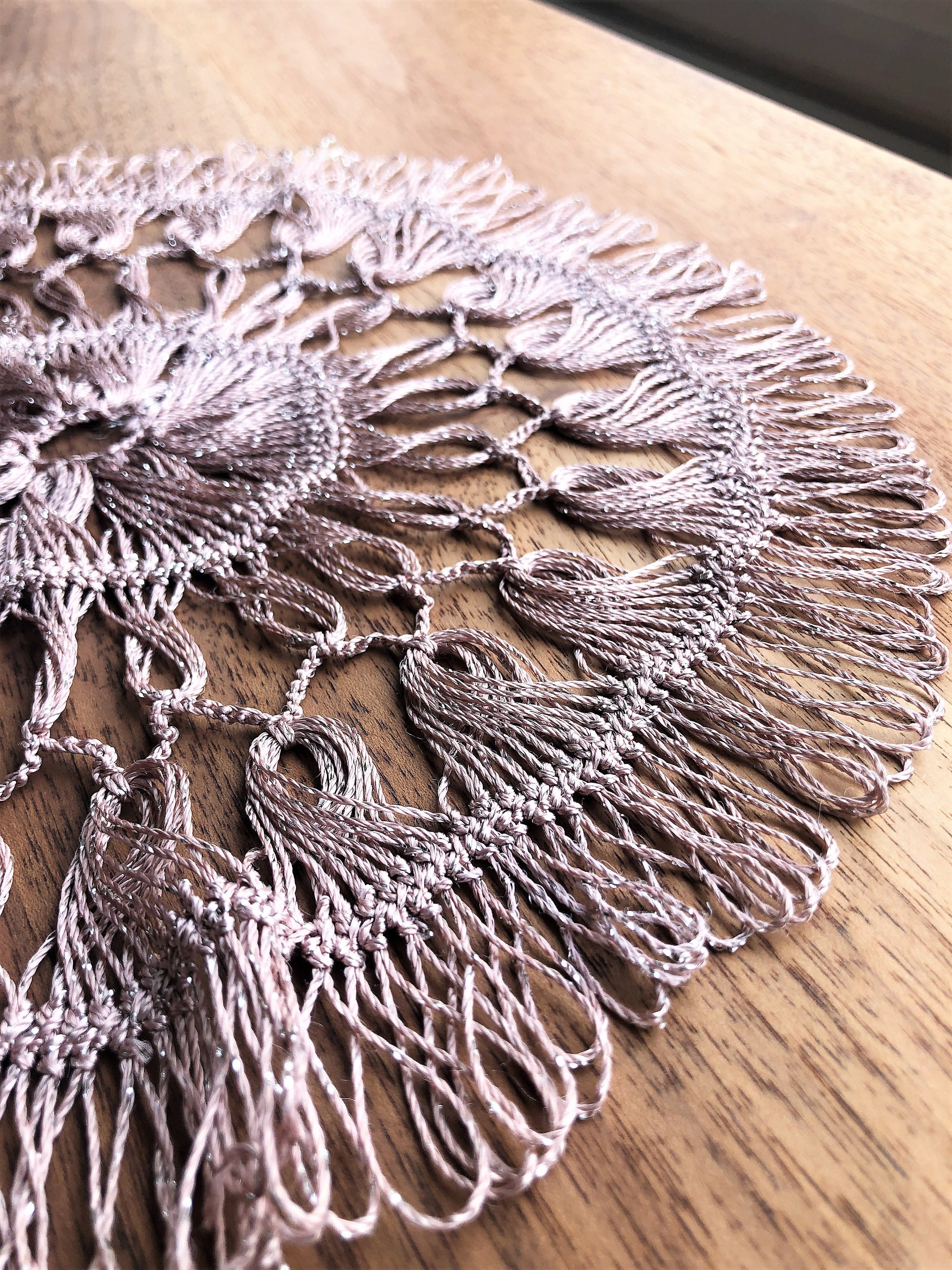 Vintage Crochet Doily Wedding Doilies Handmade Round Home - Etsy