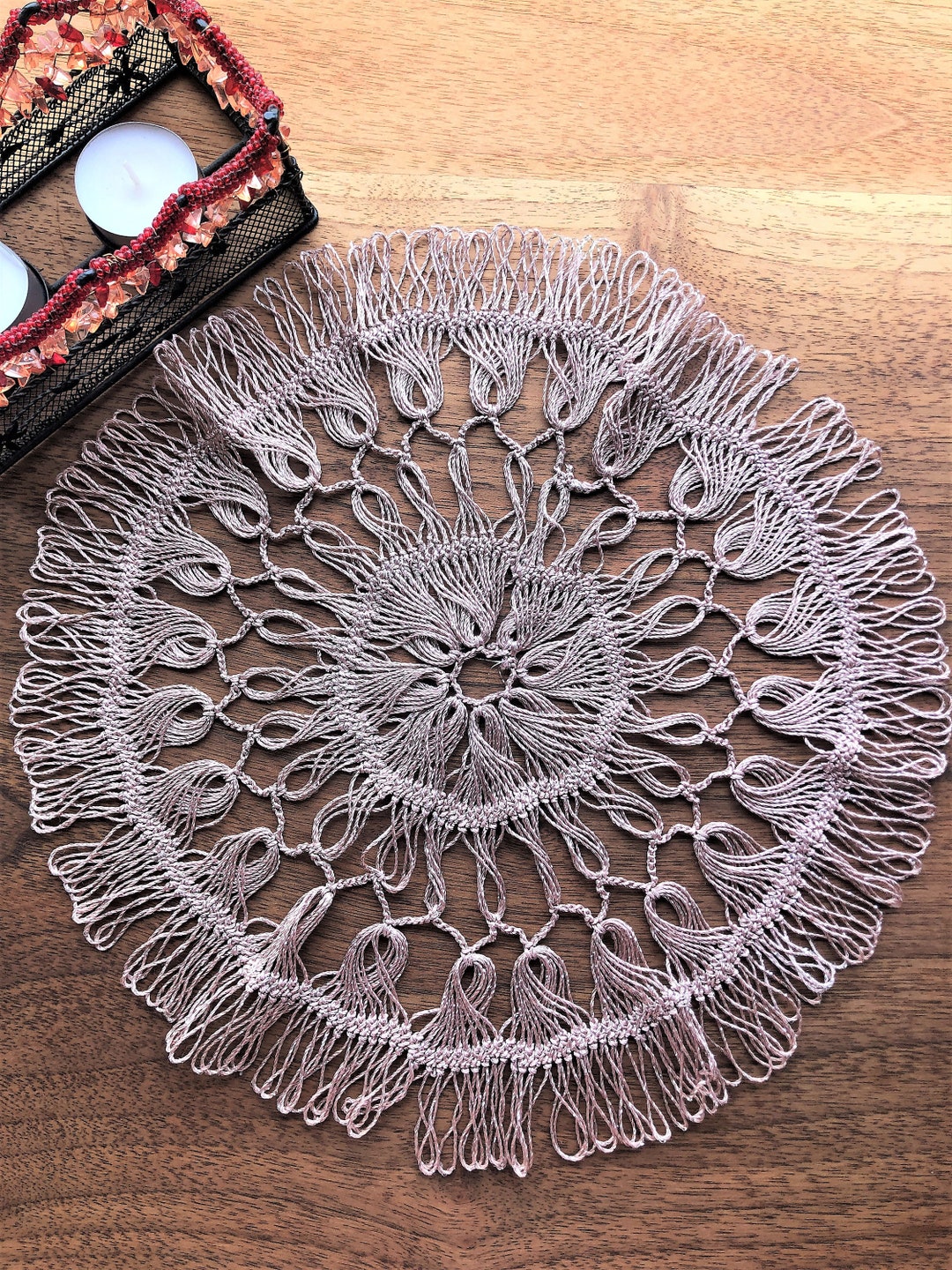 Vintage Crochet Doily Wedding Doilies Handmade Round Home - Etsy
