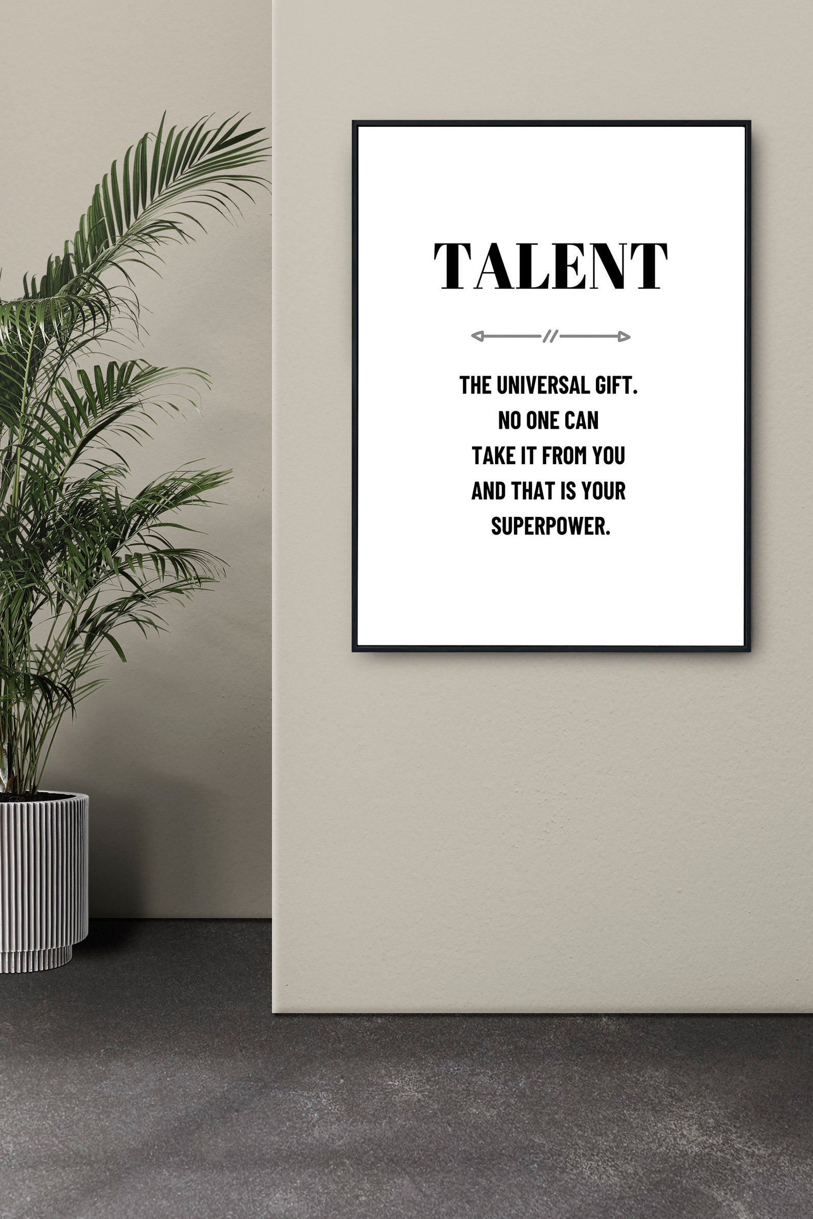 Mindset Quote, Inspirational Art, Success Office Decor, Motivational ...