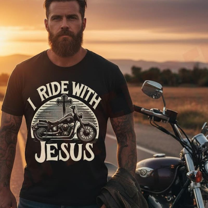 Jesus Motorcycle Shirts - Etsy UK