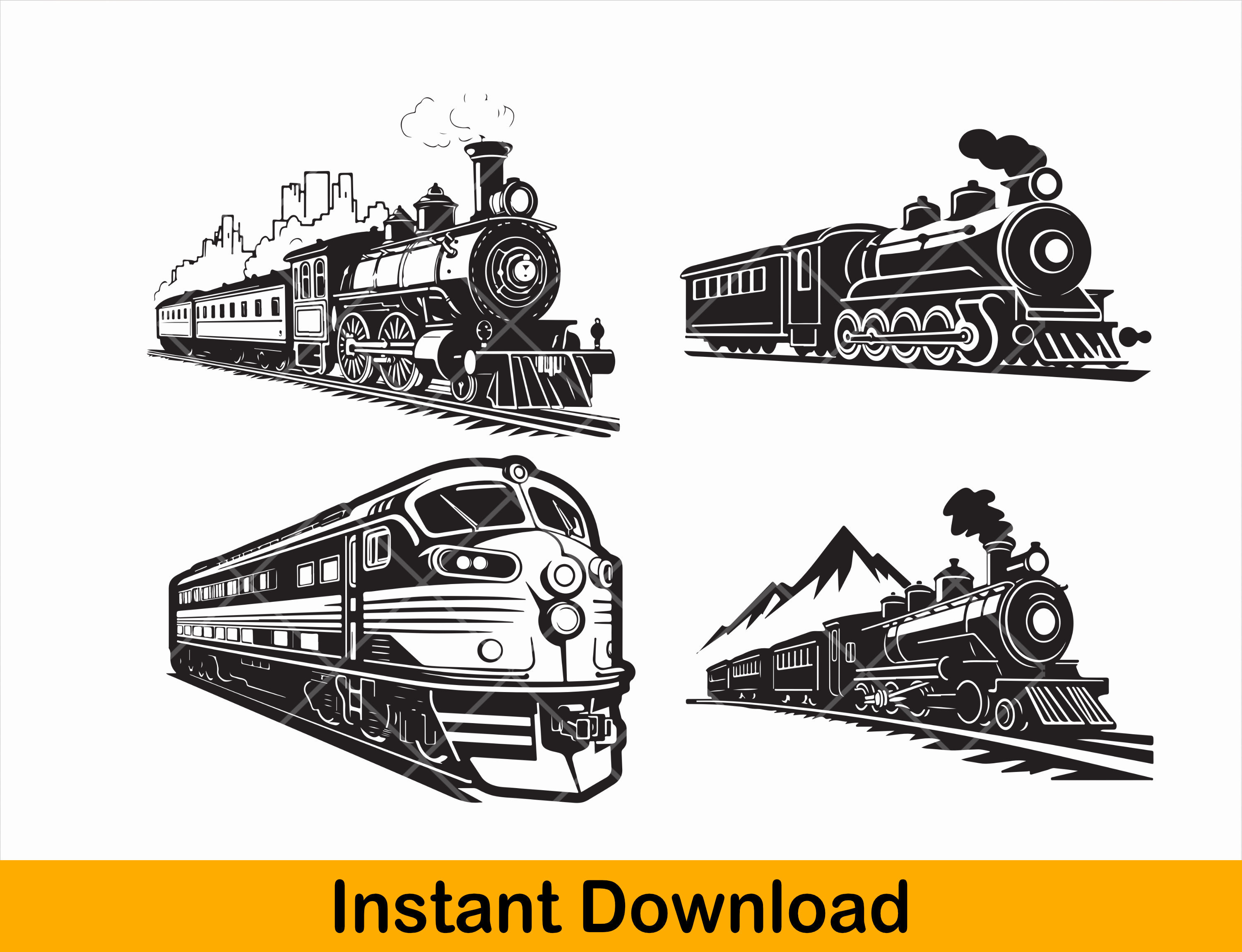Tren svg, Tren clipart svg png, Tren Svg Archivo de corte, tren vector ...