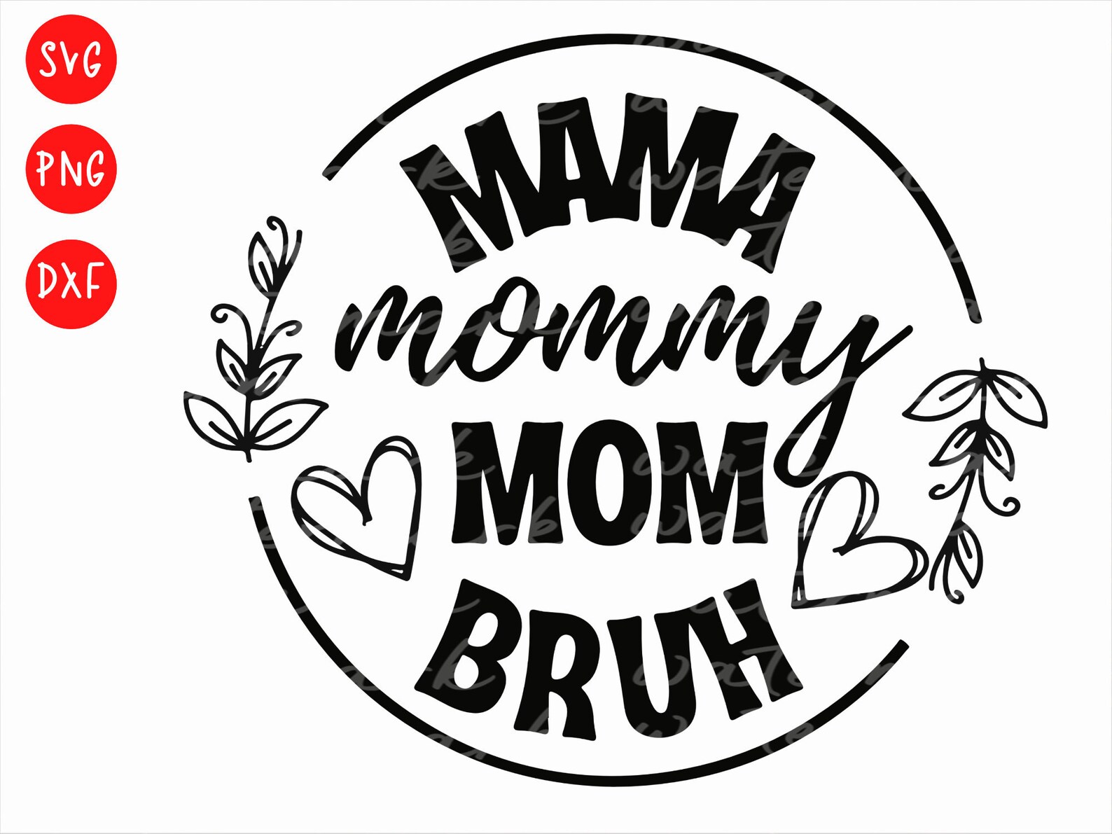 Mama Mommy Mom Bruh Svg Mothers Day Svg Mama Svg Bruh Svg - Etsy