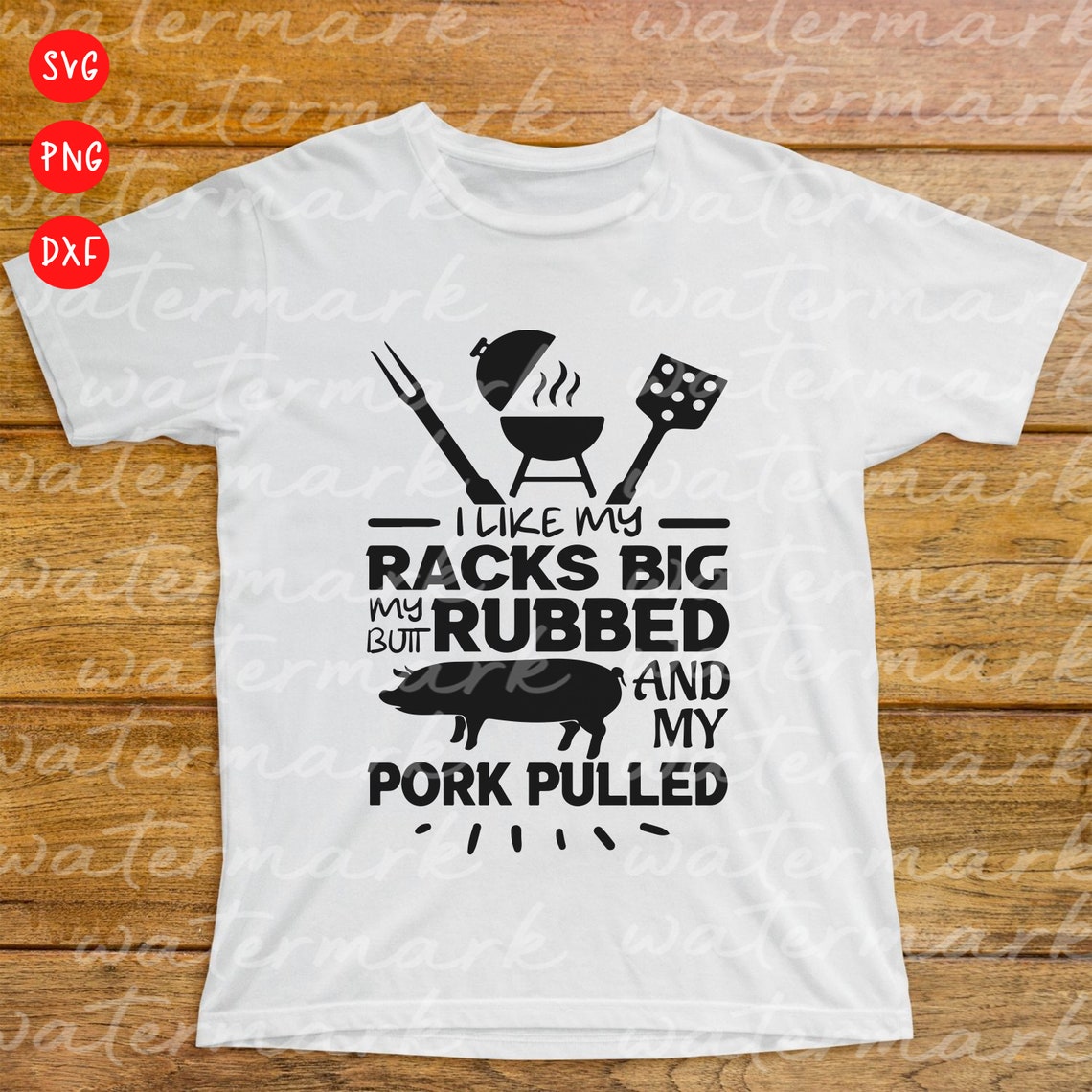 Funny BBQ SVG I Like My Racks Big Bbq Svg - Etsy