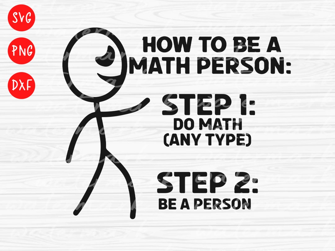 Math Person Math Teacher Svg, Teacher Svg - Etsy