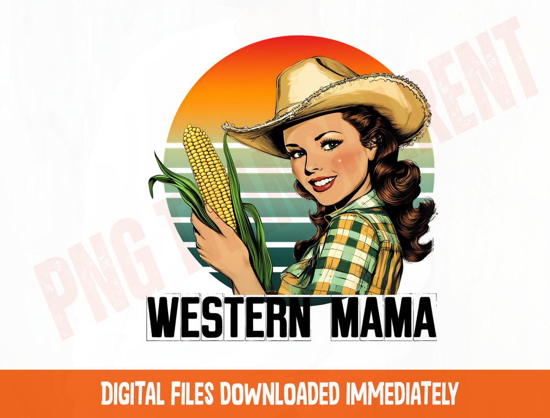 Western Mama Png, Western Mom Design Png, Country Mama Png, Mama ...