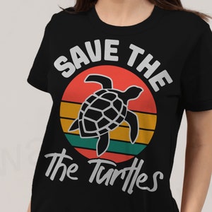 Save the Turtles Svg Sea Turtle Png Vacation Svg Summer - Etsy