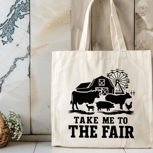 Take Me to the Fair SVG, County Fair Week Svg, Barn Life Svg, Livestock ...