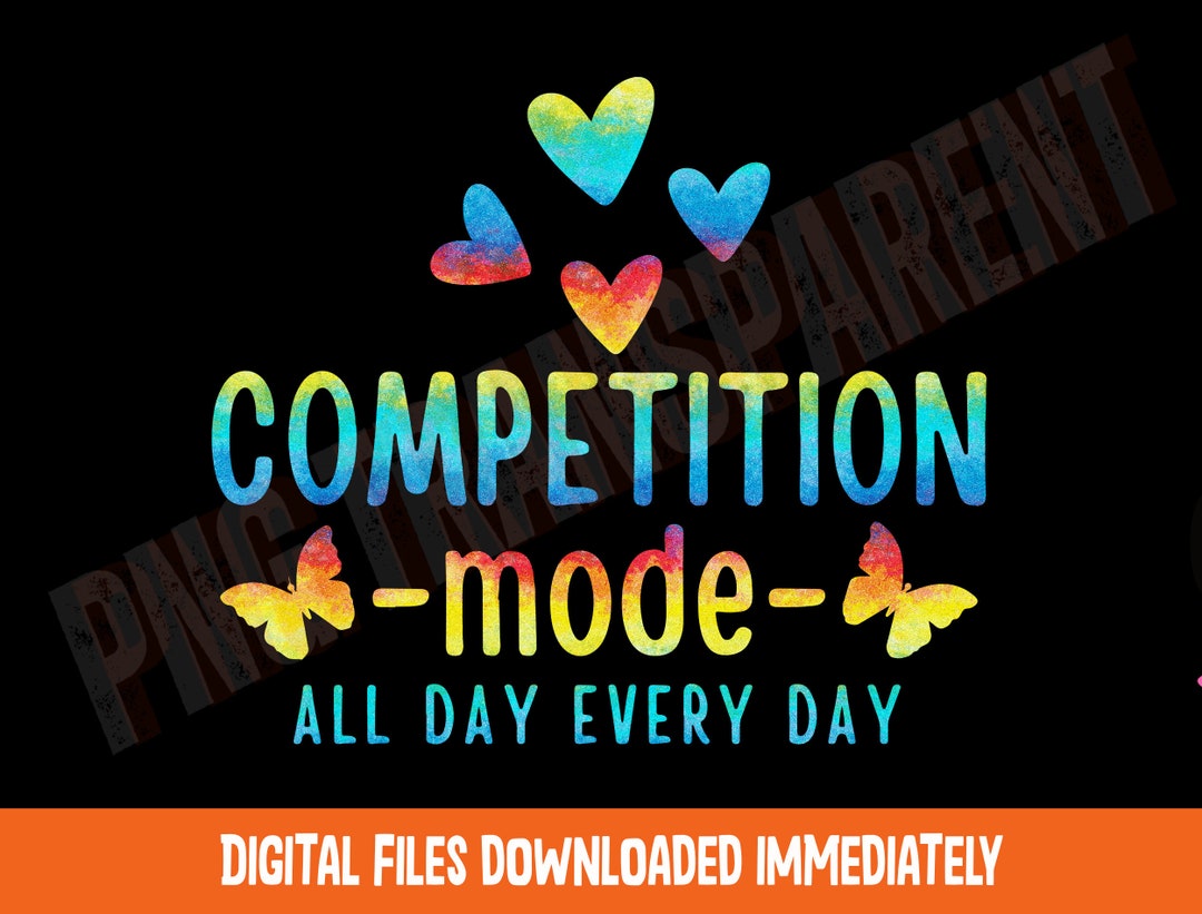Competition Mode Svg Png, Cheerleader Svg, Game Day Vibes Svg, Game Day ...