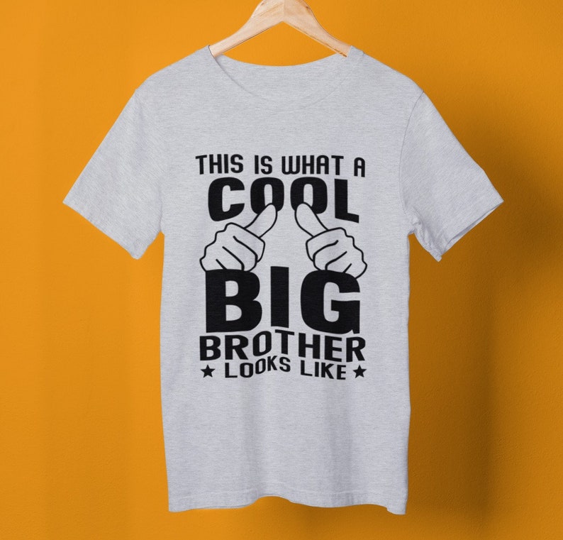Big Brother Svg This is What A Cool Big Brother Looks Like | Etsy