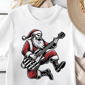 Santa Rocking Png, Fun Santa Clipart, Christmas Cheer Graphics, Festive ...