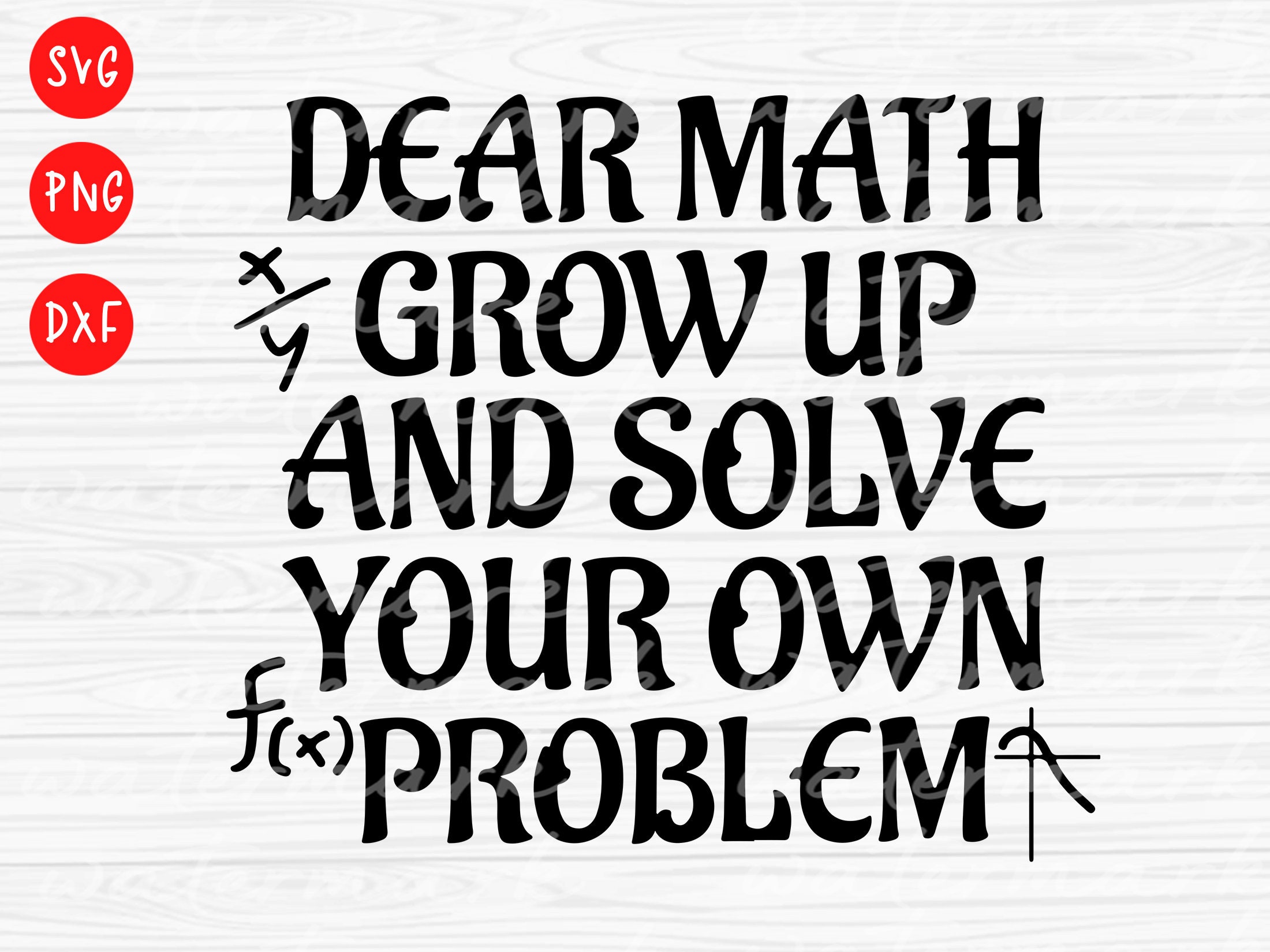 Funny Math svg Math Teacher svg Teacher Svg | Etsy