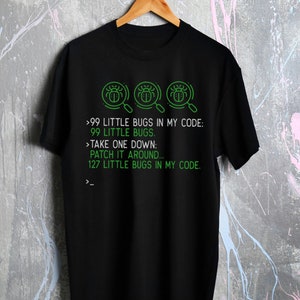 99 Little Bugs in the Code Software Engineer Programmer Svg - Etsy