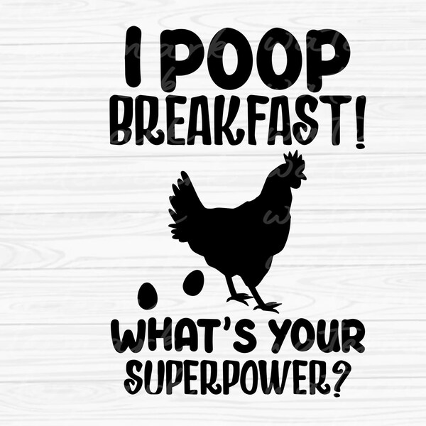 Chicken Poop Sign - Etsy