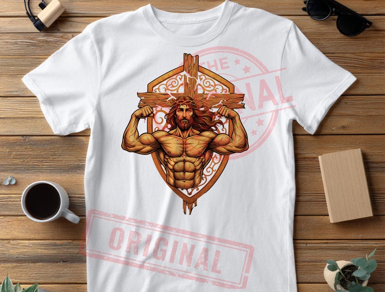 Mens Christian Png Muscular Jesus PNG, Christian Gym Strength ...