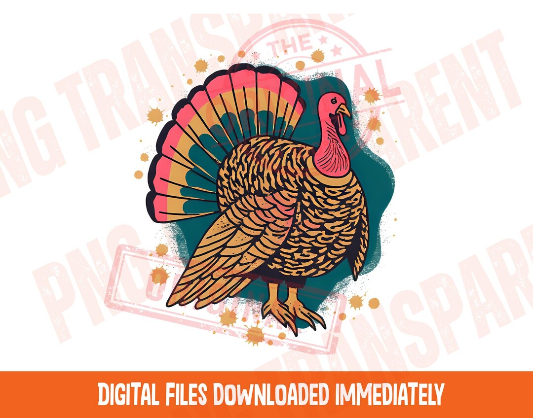 Leopard Turkey Png, Preppy Fall Thanksgiving Png, Girly Faux Glitter ...