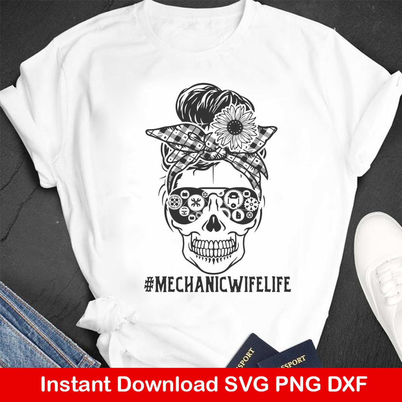 Mechanic Wife Life SVG PNG Digital Download Mechanic Svg - Etsy Norway