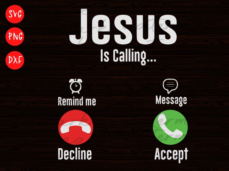 Jesus is Calling Christian Svg Jesus Svg Religious Svg - Etsy