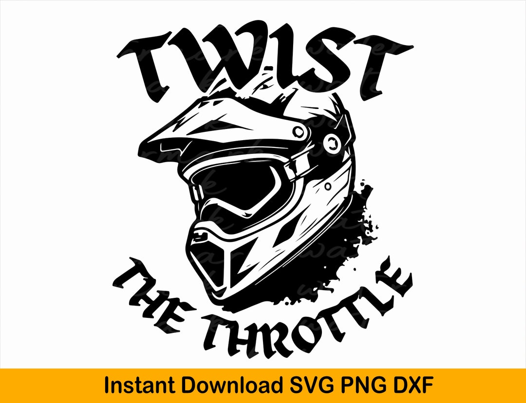 Twist the Throttle Dirt Bike Svg, Racing Motocross Supercross Svg, Moto ...