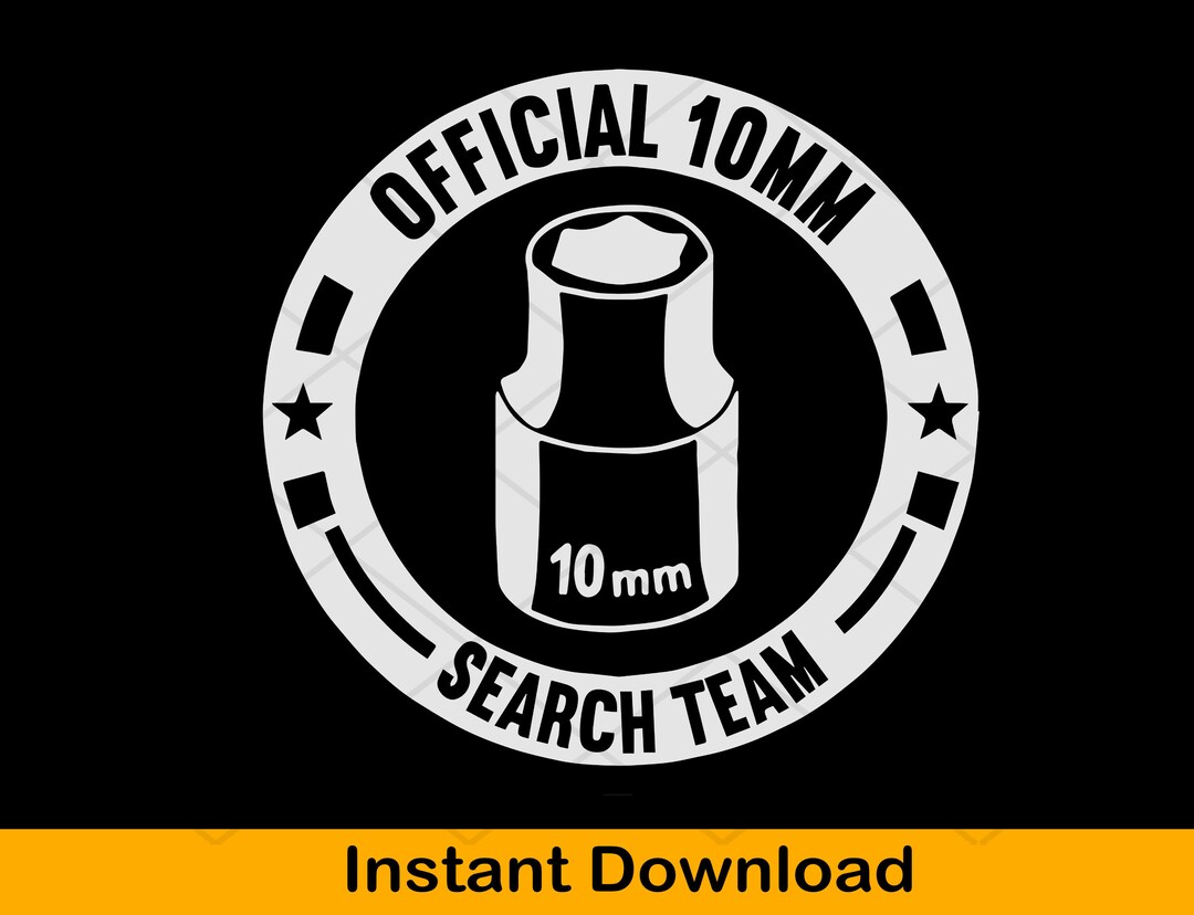 Official 10mm Search Team SVG PNG DXF - Diesel Mechanic Toolbox ...