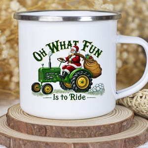 Christmas Tractor Png, Santa Riding Tractor Sublimation Png, Funny ...