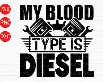 Diesel Mechanic Svg | Etsy