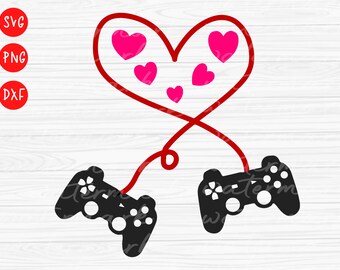 Video Game Heart | Etsy